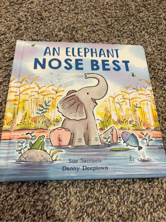 Jellycat | Toys | Jellycat Gray Elephant Story Book With Pastel ...